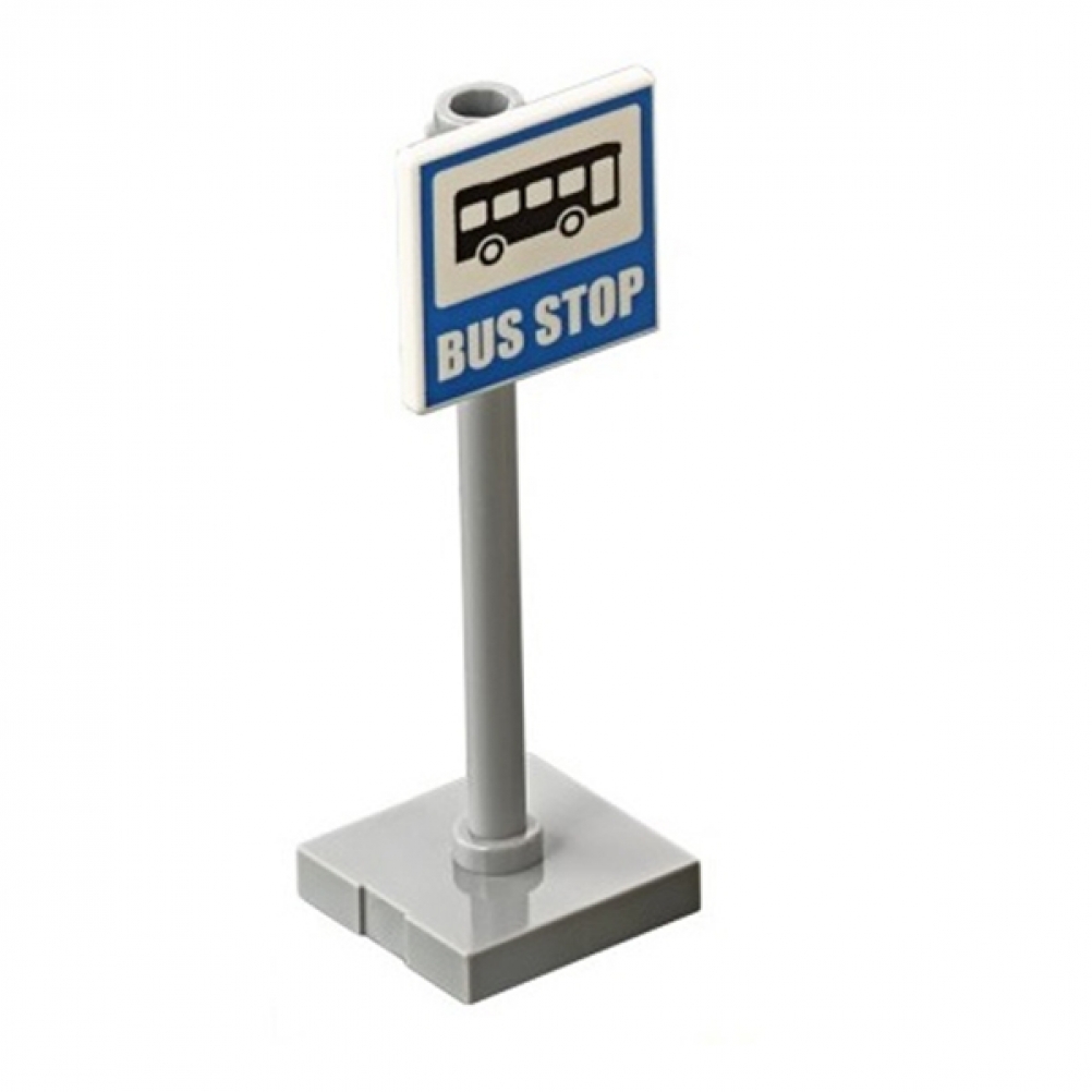 Segnale - Bus Stop - BRIX PLANET - LEGO MiniFigure World Shop