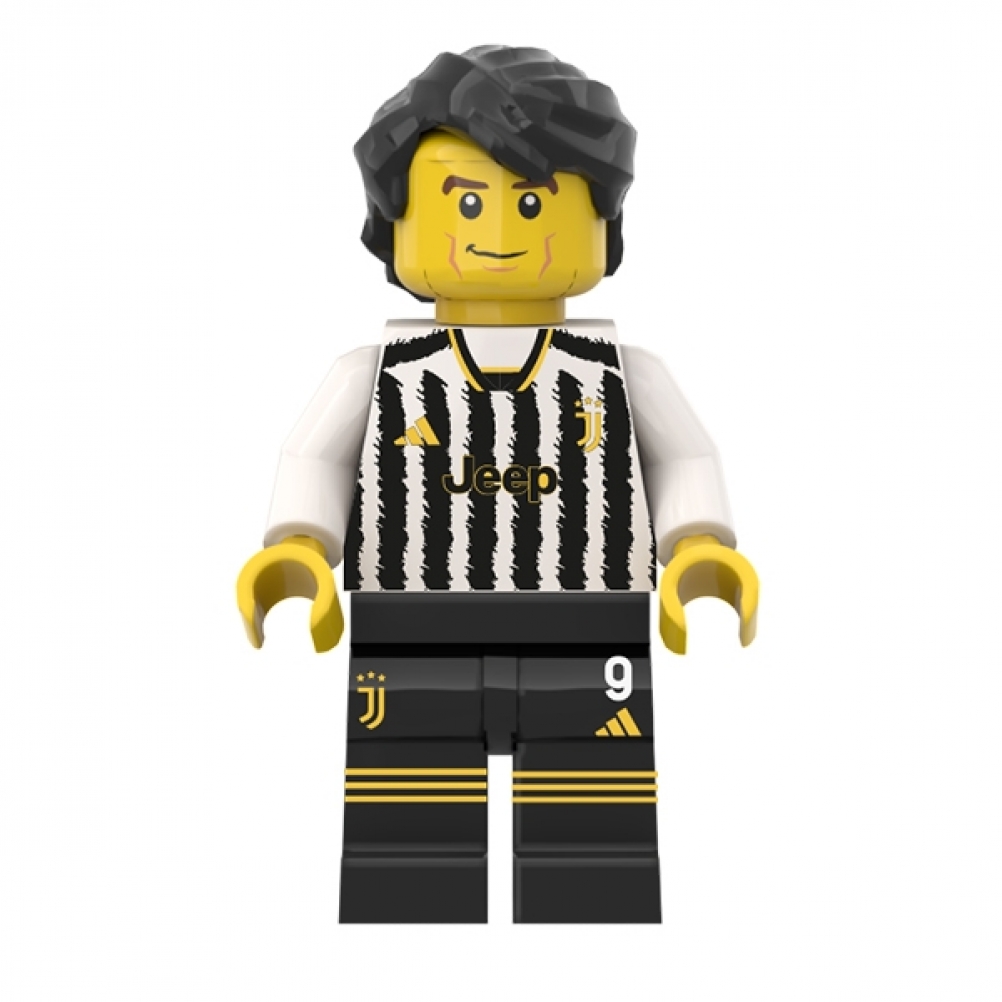 Minifigures Personalizzata Dusan Vlahovic Juventus Home Kit 2023/24 ...