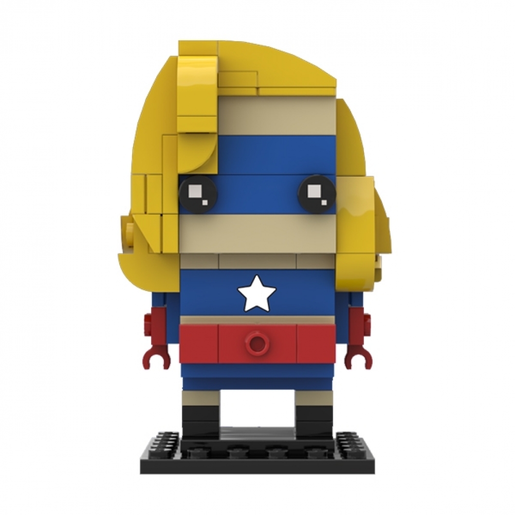 Istruzioni MOC Star Girl - BRIX PLANET - LEGO MiniFigure World Shop