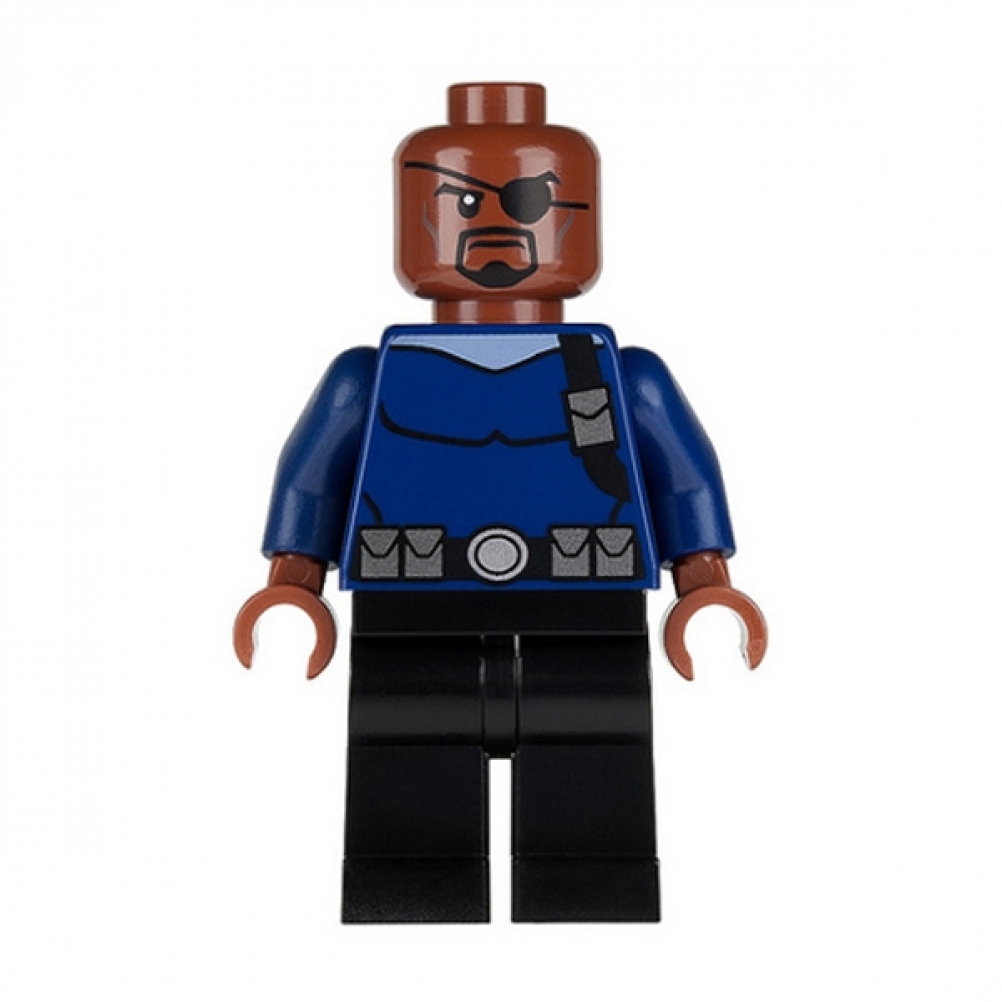 Nick Fury - BRIX PLANET - LEGO MiniFigure World Shop