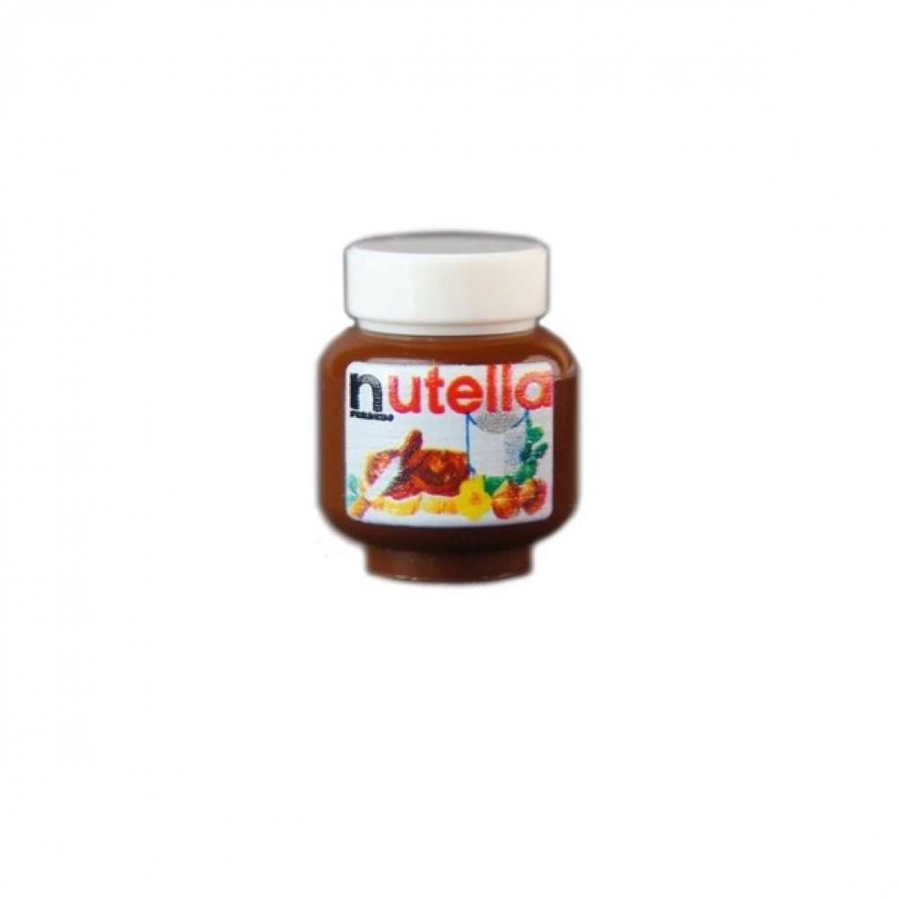 Nutella in barattolo - BRIX PLANET - LEGO MiniFigure World Shop