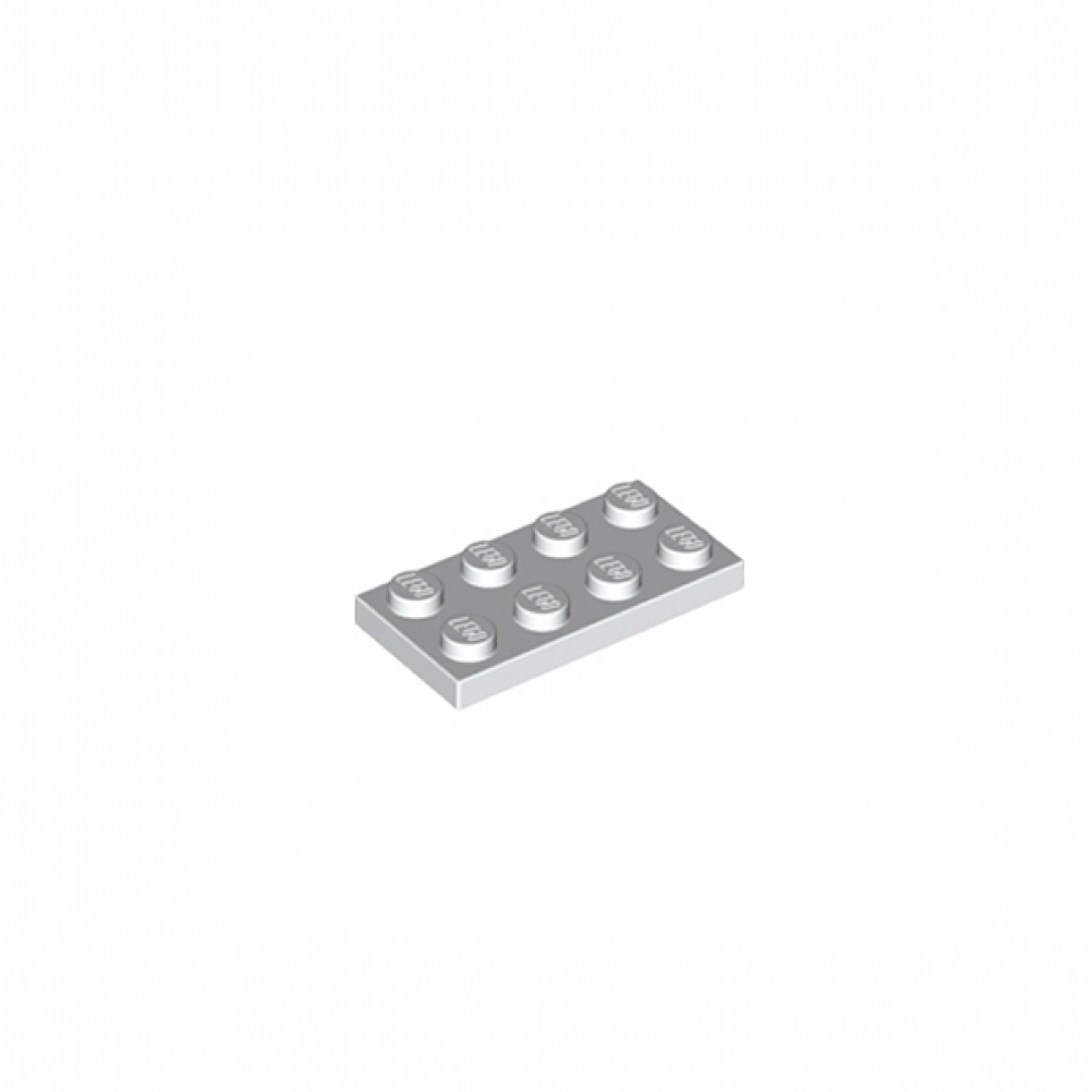 Plate 2X4 White - BRIX PLANET - LEGO MiniFigure World Shop